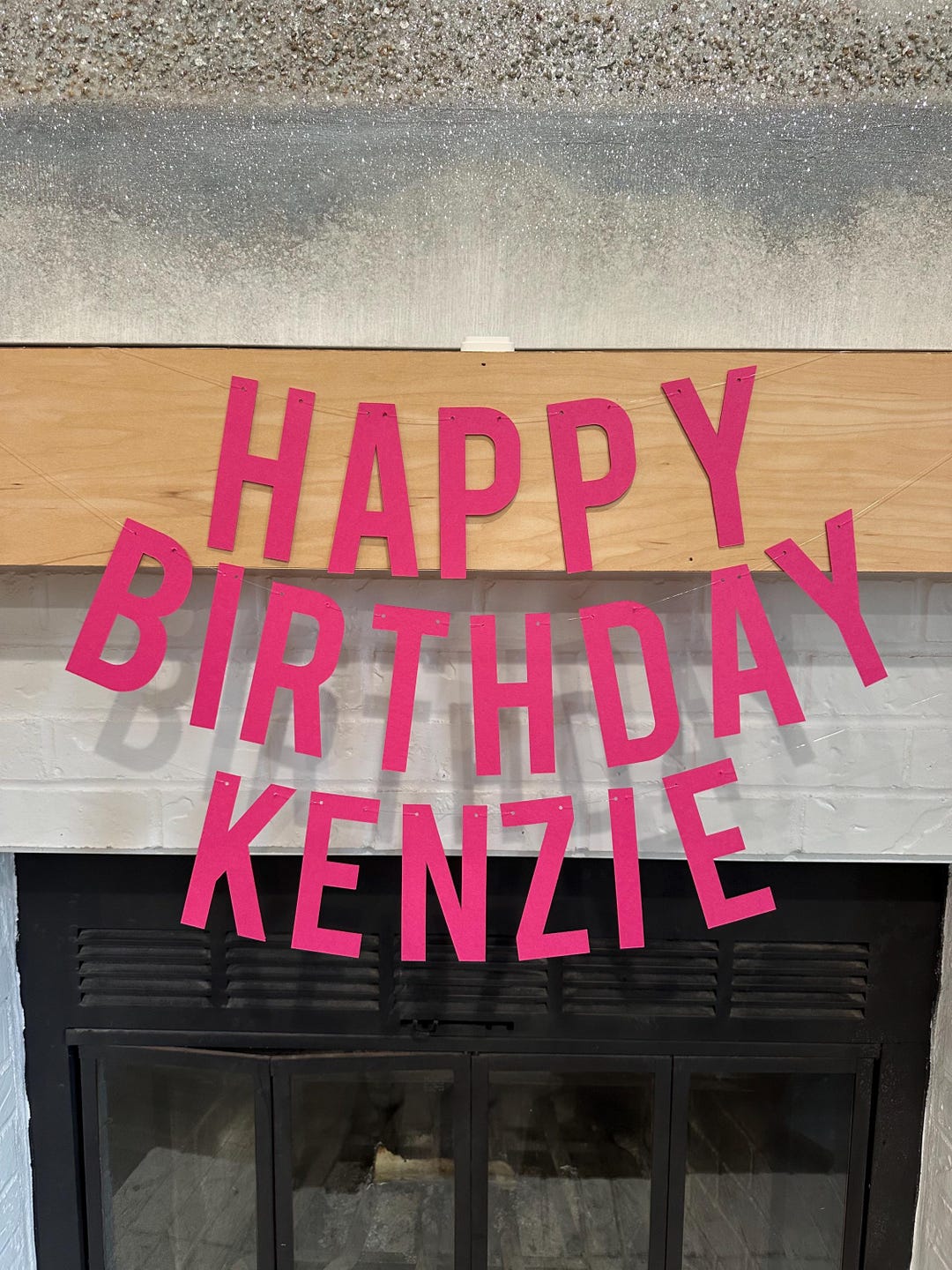 Happy Birthday Banner in Custom Colors | Birthday Banner - Etsy