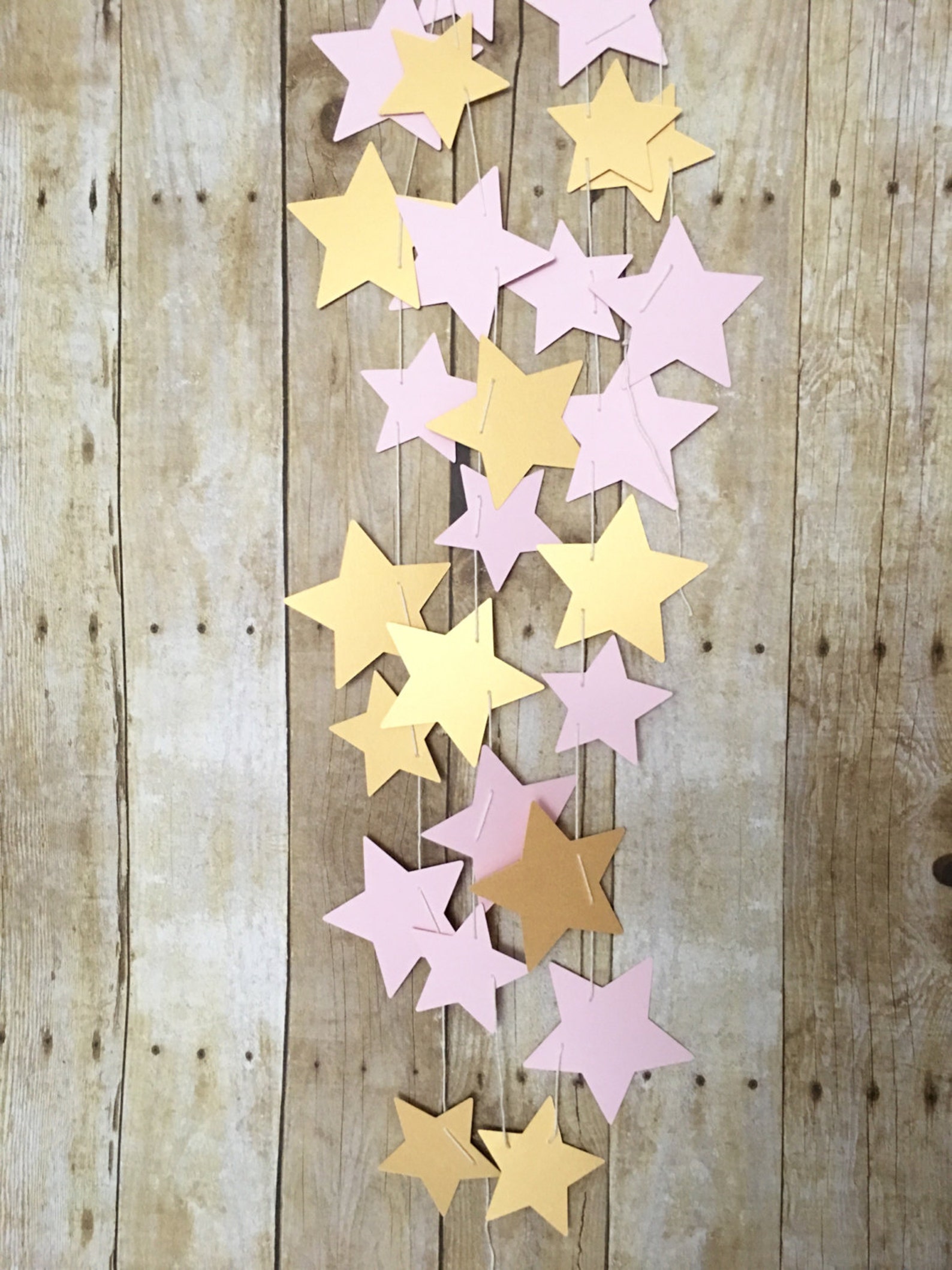 Star Banner Made in Custom Colors Star Garland First | Etsy