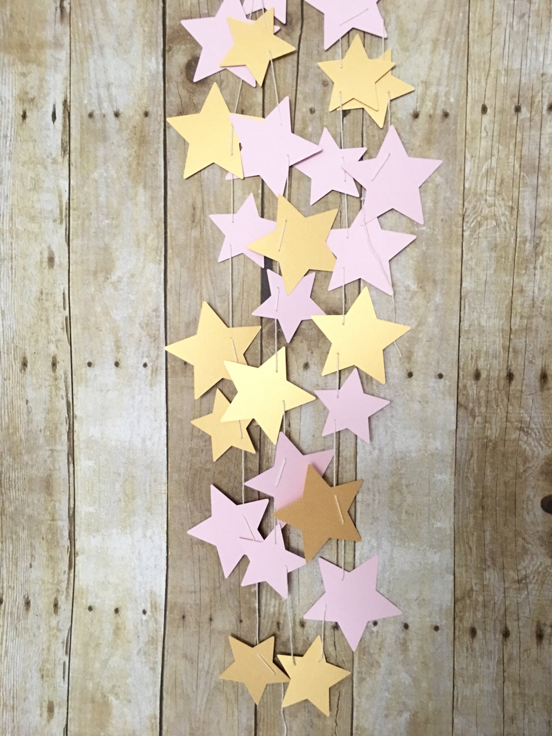 Star Banner Made in Custom Colors Star Garland First | Etsy
