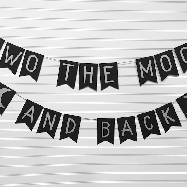 Moon Banner - Etsy