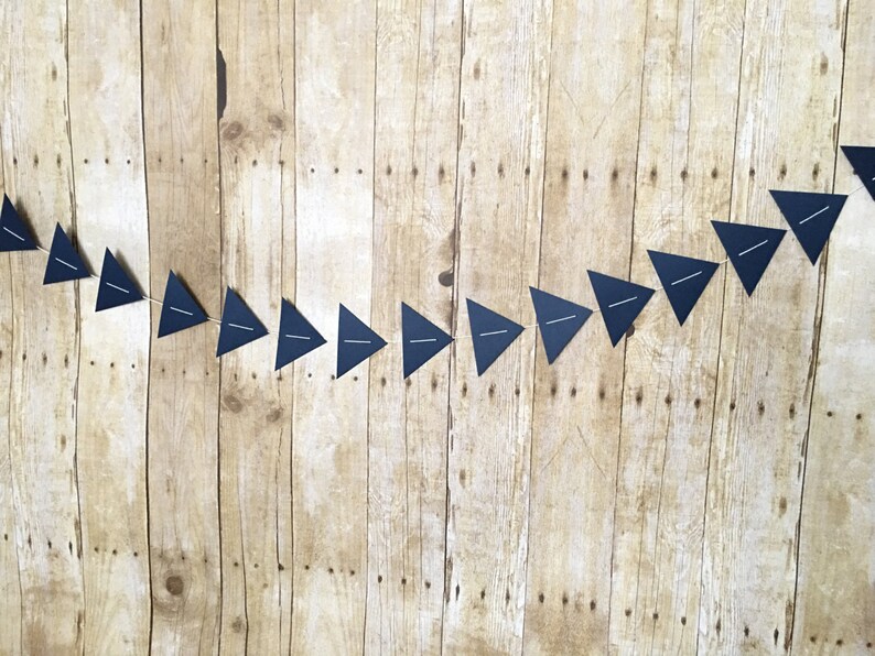 Triangle Garland Triangle Banner Tribal Garland | Etsy