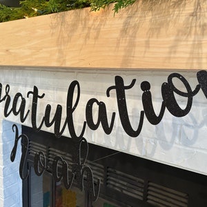 Congratulations Banner | Personalized Graduation Congratulations Banner ...