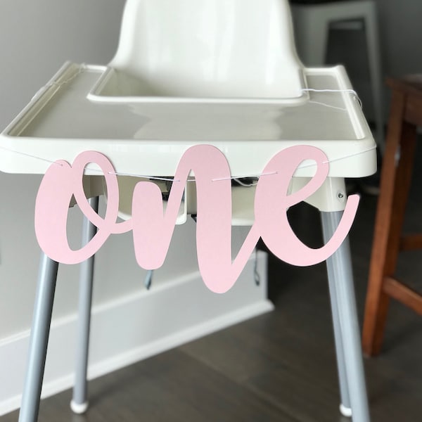 High Chair Banner - Etsy