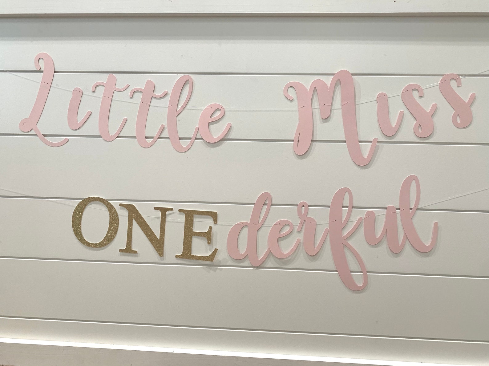 Little Miss Onederful Banner Little Miss Onederful Banner | Etsy