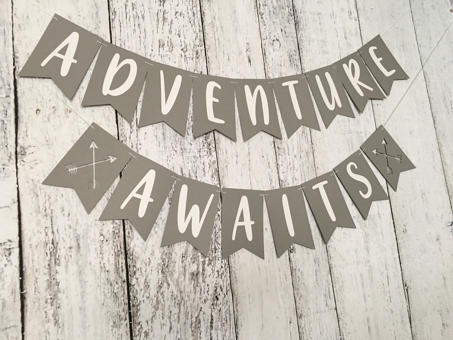 Adventure Awaits Banner in Custom Colors Graduation Banner - Etsy