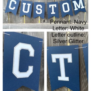 Large Custom Saying Pennant Graduation Banner | Personalized Graduation ...