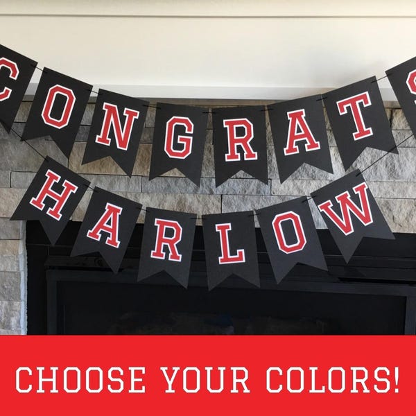 Graduation Garland - Etsy