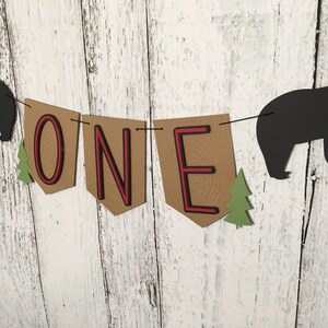 Lumberjack Banner -- Lumberjack ONE Banner-- Bear ONE Banner ...