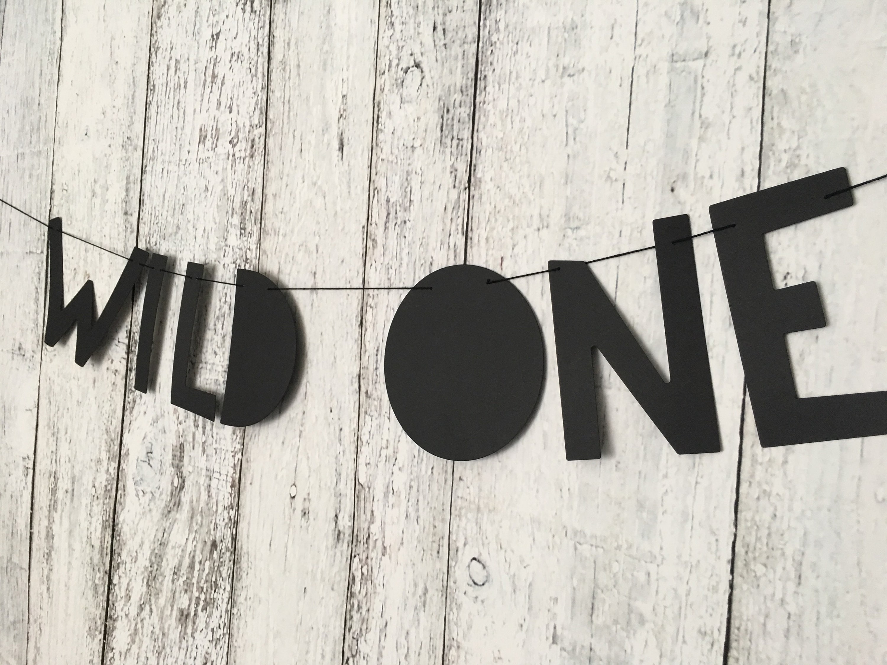 WILD ONE Banner Wild One Garland Tribal Party banner - Etsy