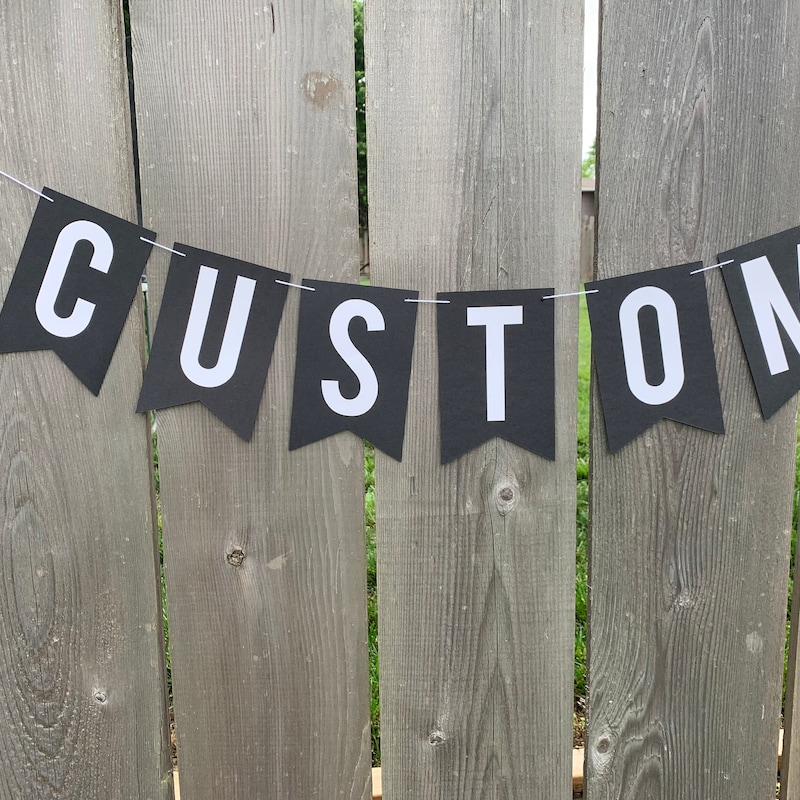 Birthday Pennant Banner - Etsy