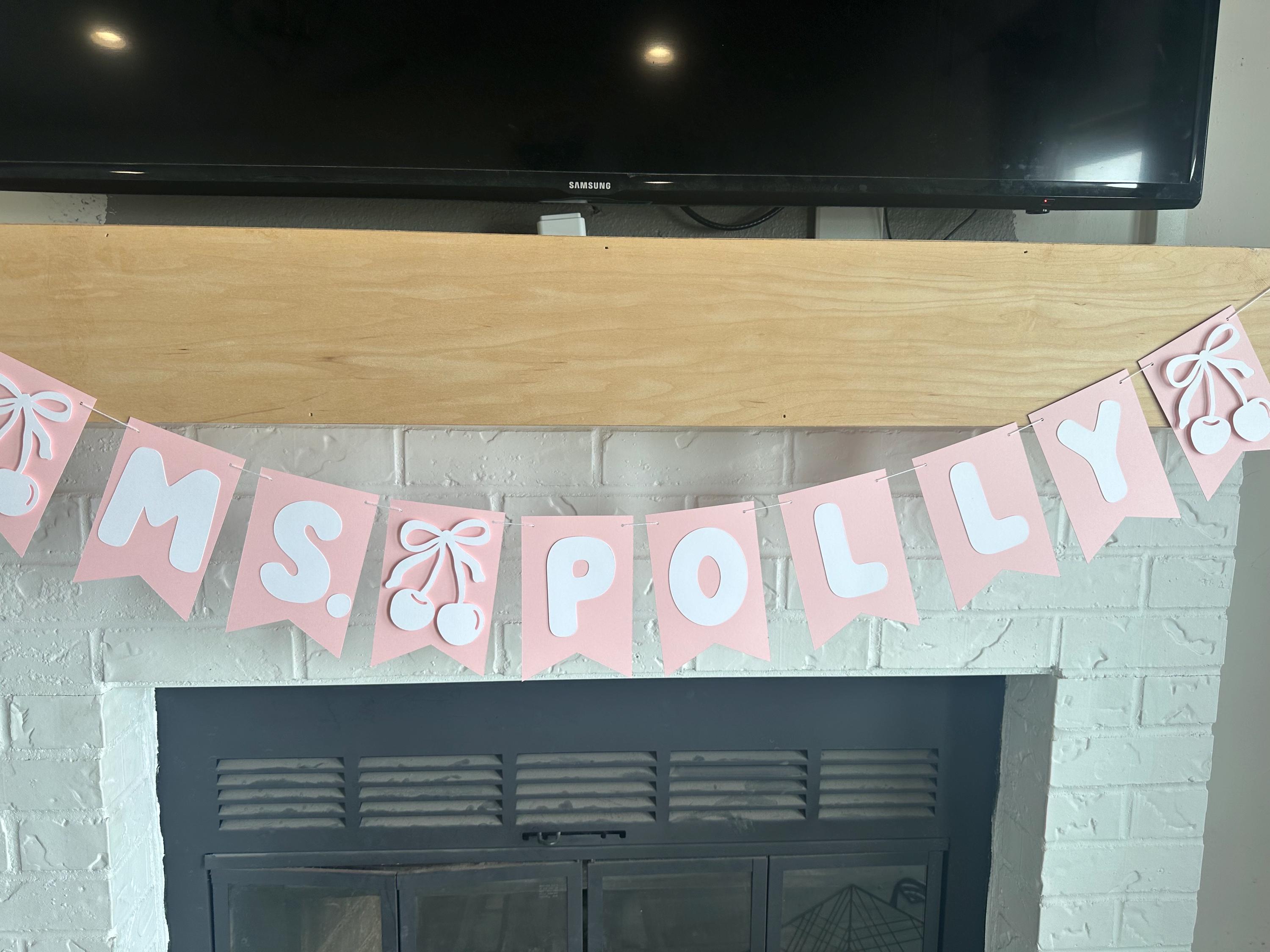 Custom Saying Pennant Banner | Birthday, Teacher, or Saying - Etsy