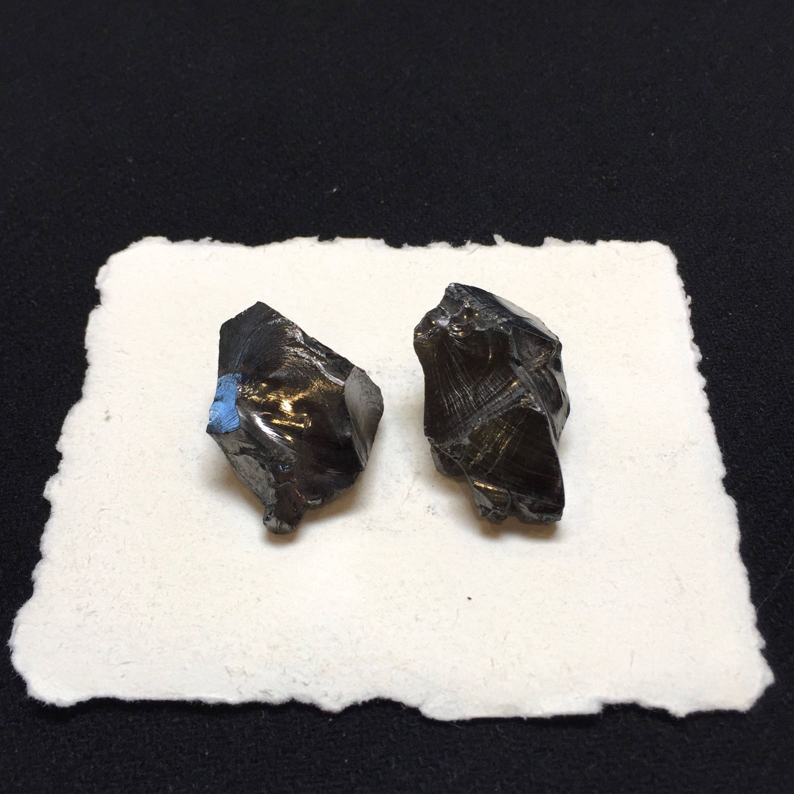 Genuine Shungite Jet Doubles Your Primordial Partners T-24 | Etsy