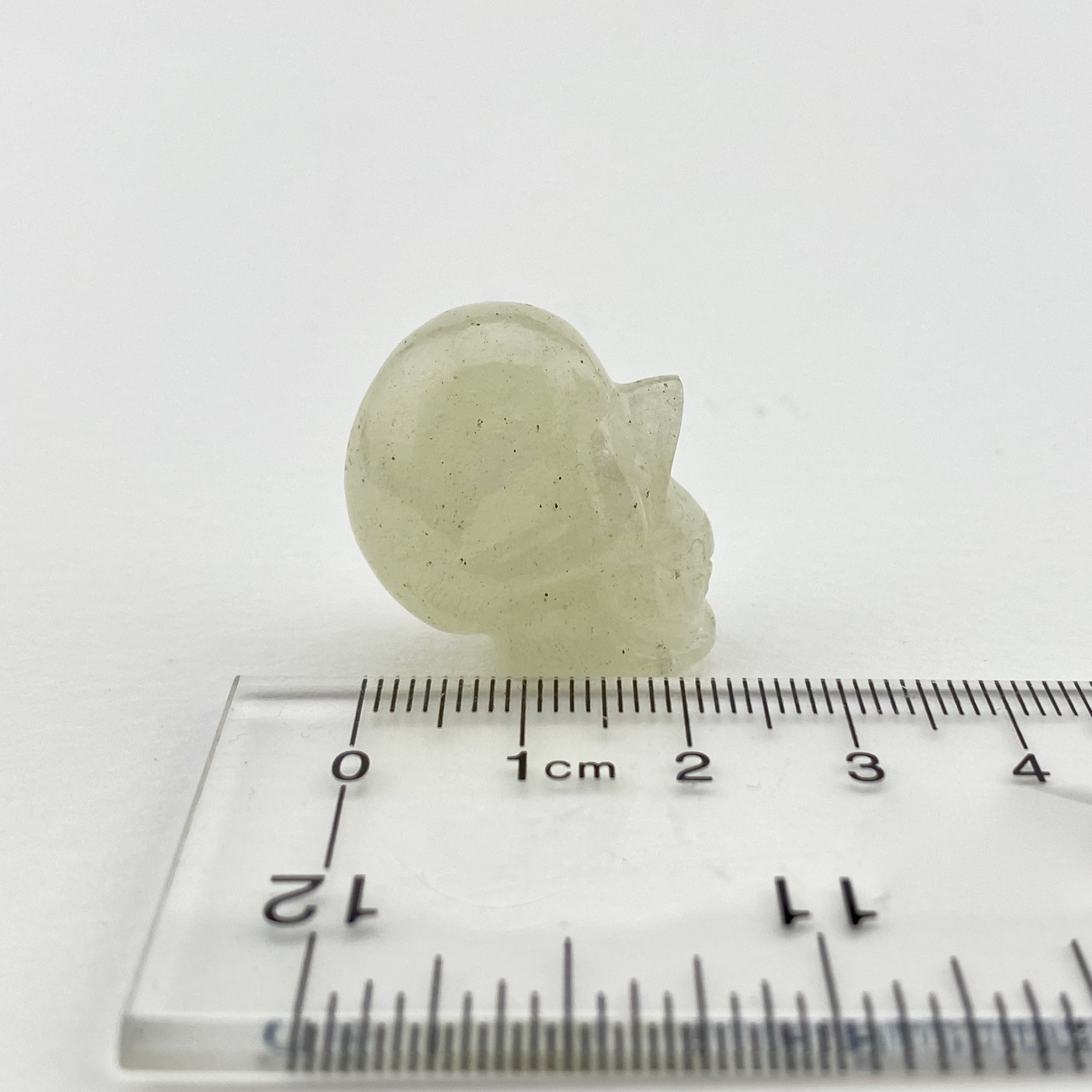 A Libyan Desert Glass Skull: Totem / Talisman / Amulet / Figurine (T-12 ...