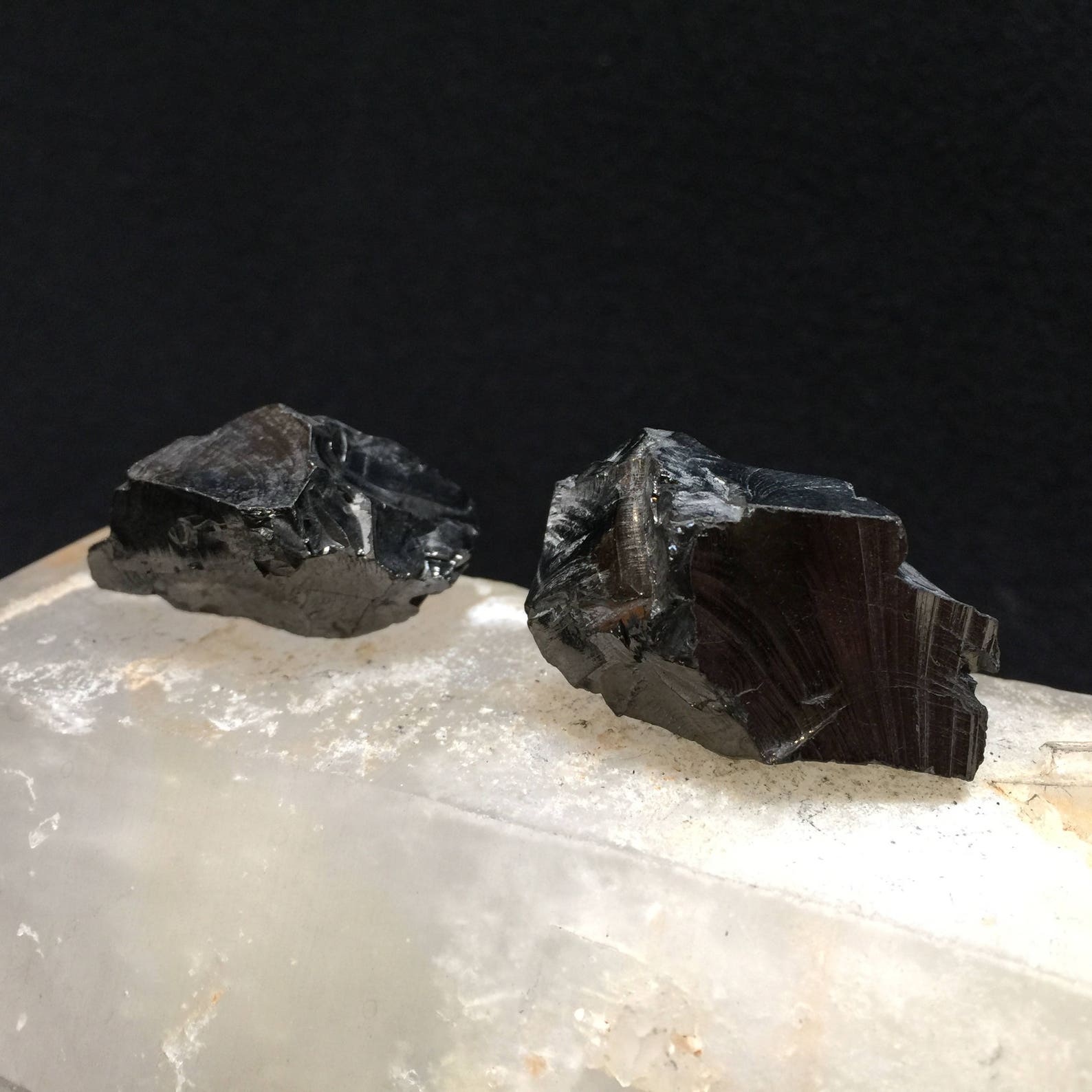 Genuine Shungite Jet Doubles Your Primordial Partners T-24 | Etsy