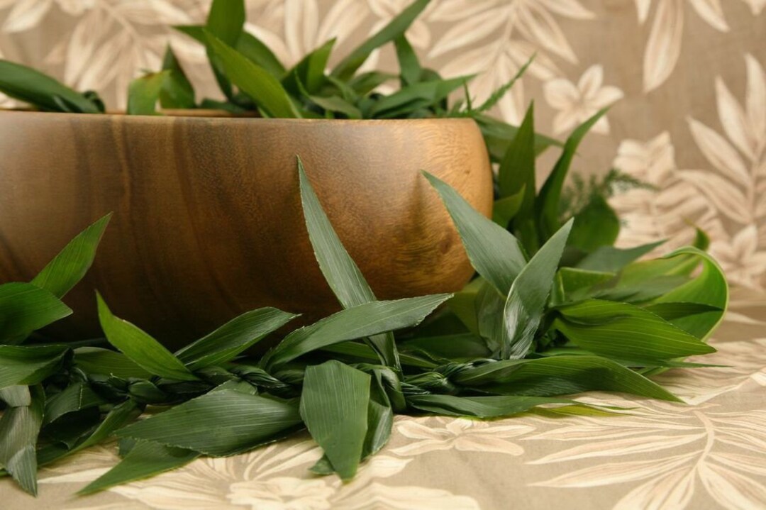 Fresh Lei "ti Leaf Maile" - Lei for Men - Choose Your Delivery Date ...