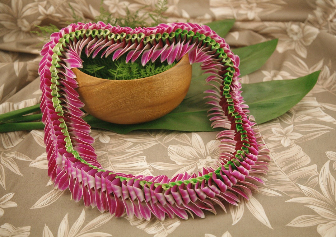 Fresh Lei "kau" - Fresh Flower Lei From Hawaii - Choose Your Delivery ...