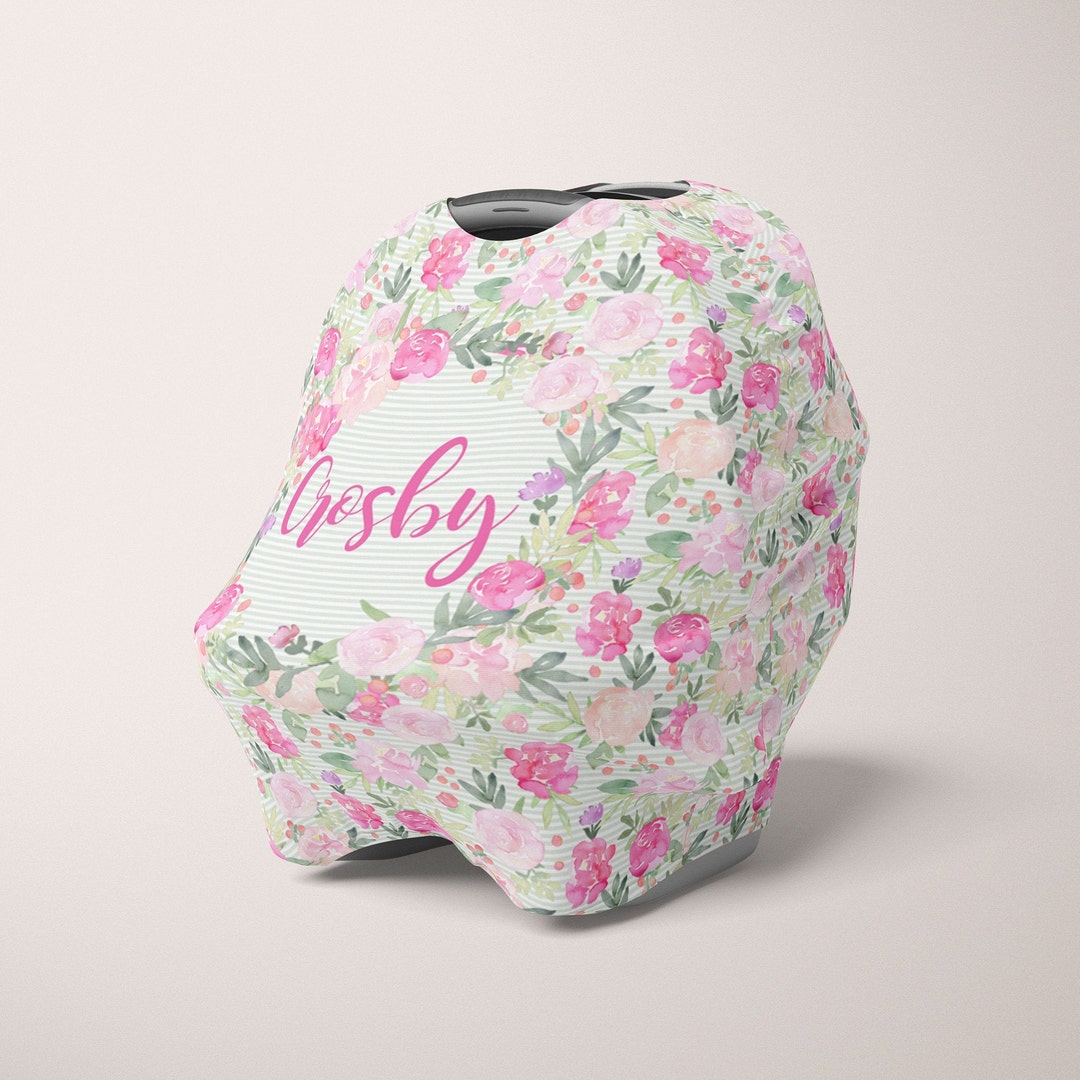 Personalized Baby Car Seat Cover Name Car Seat Cover - Etsy