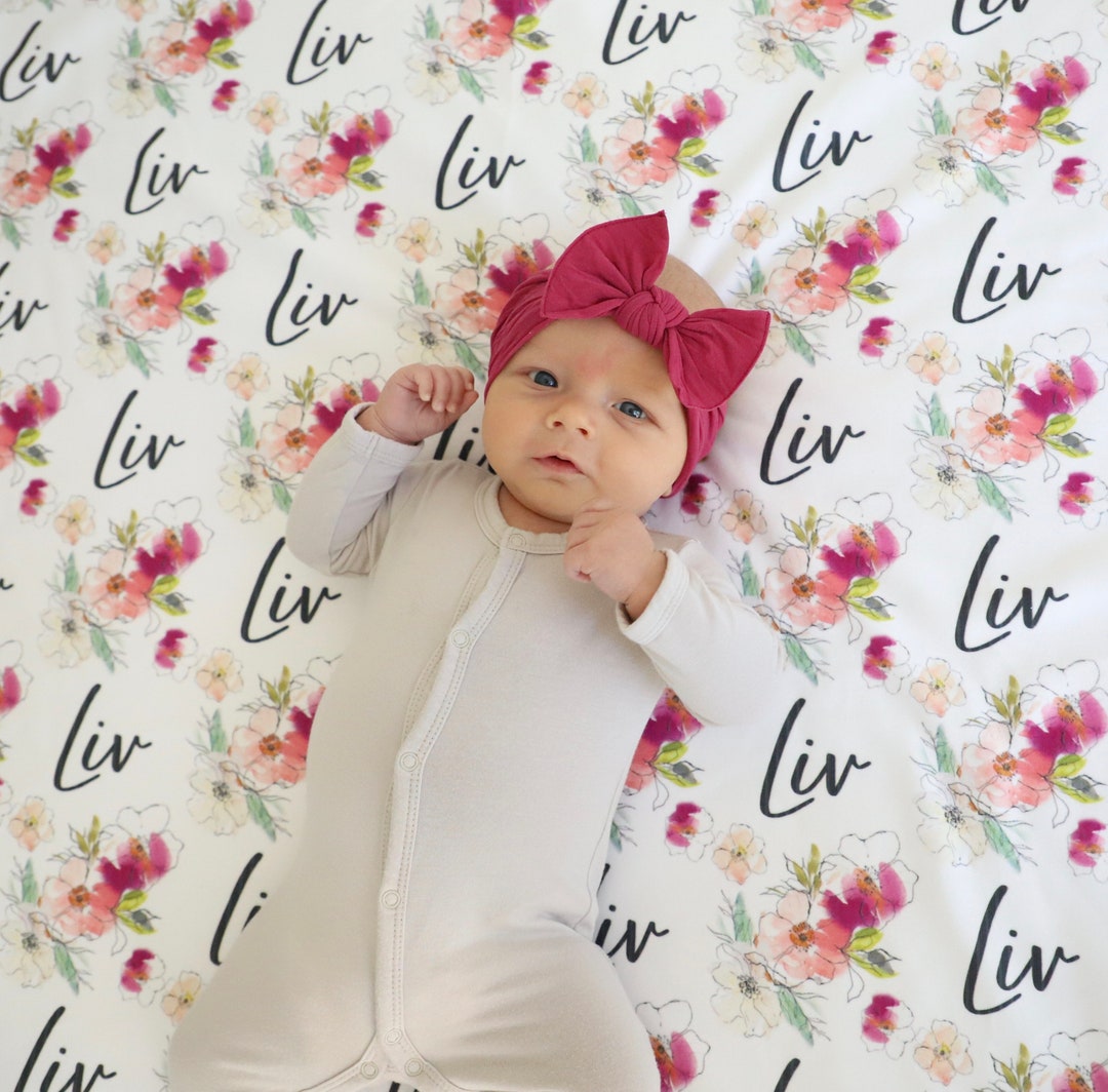 Personalized Blanket Monogram Blanket Personalized Baby Blanket ...