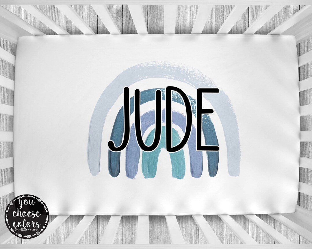 Personalized Crib Sheet Baby Girl Crib Sheet Boy Crib Sheet ...