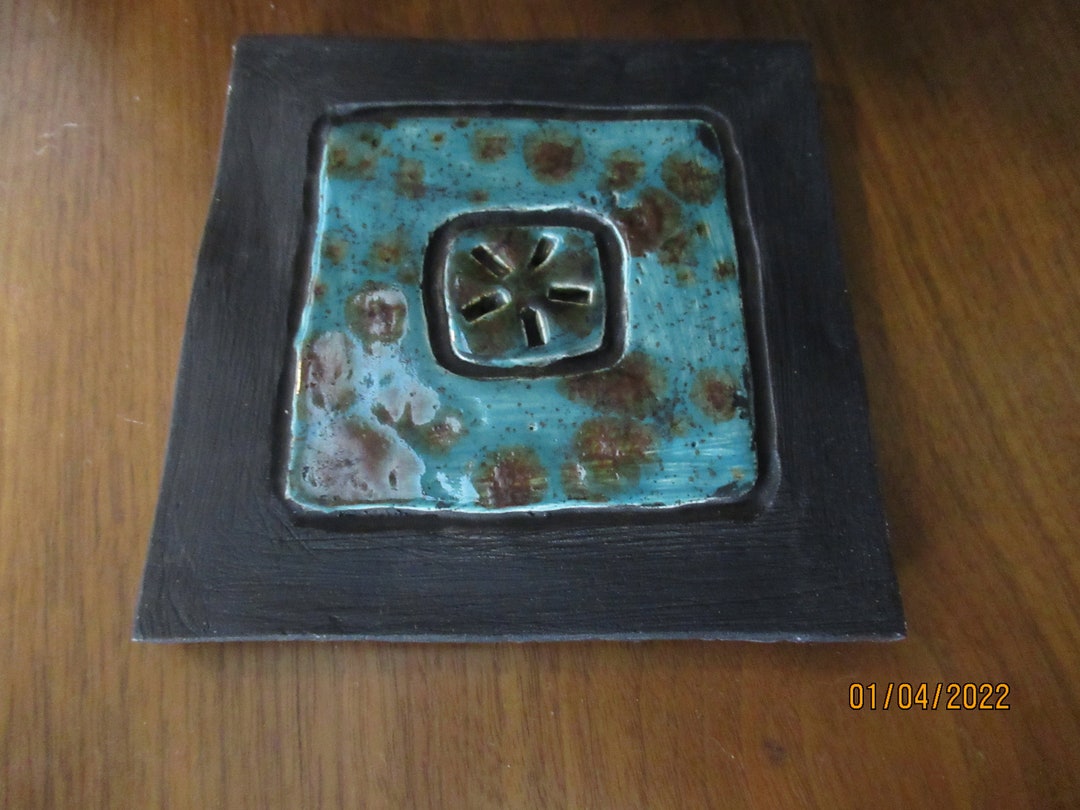Barbara Willis Art Pottery Tile / Trivet - Etsy