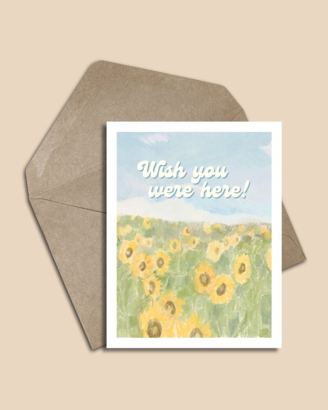 Wish You Were Here Card, Printable Travel Card, Travel Card, Digital ...