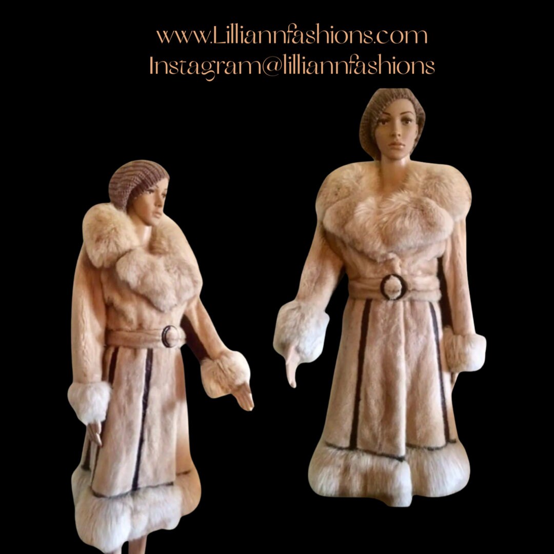 Mod Mink and Fox ULTRA 60'S MOD Spy Trench Style Coat - Etsy