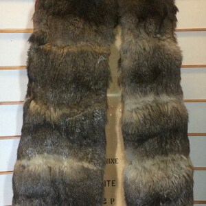 50s 60s Red Thick Nubby Wool and Fully Lined Fox Fur Swing - Etsy