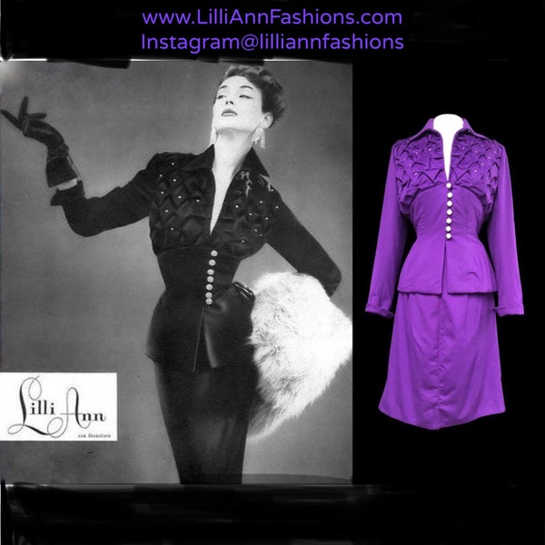 Lilli Ann Suit - Etsy