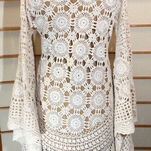 70s Angel Wing Crocheted Dress Renaissance Festival 1970s - Etsy