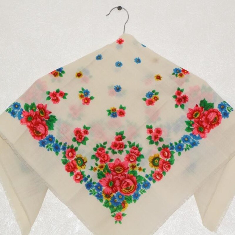 Babushka Scarf - Etsy