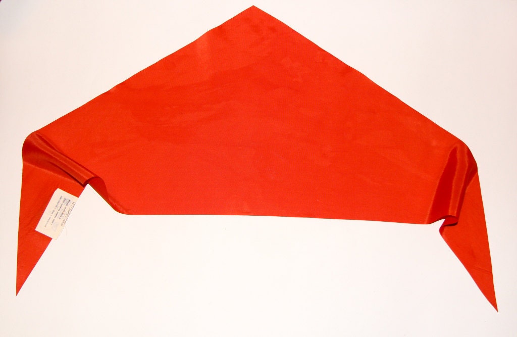 Red Pioneer Tie Children Triangle Scarf Vintage Neckerchief - Etsy