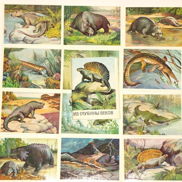 Prehistoric Animals - Etsy