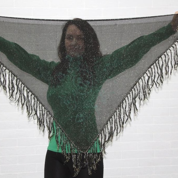 Metallic Scarf - Etsy