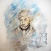 Rambam Portrait, Watercolor and Acrylic Painting, Modern Jewish Art ...