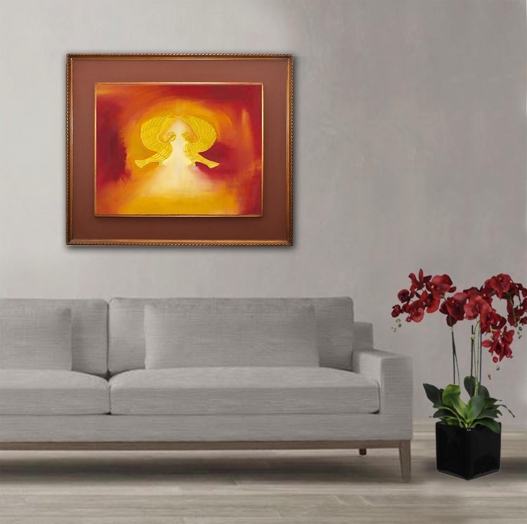 Keruvim Angel Giclee Art Print, Jewish Spiritual Art - Etsy