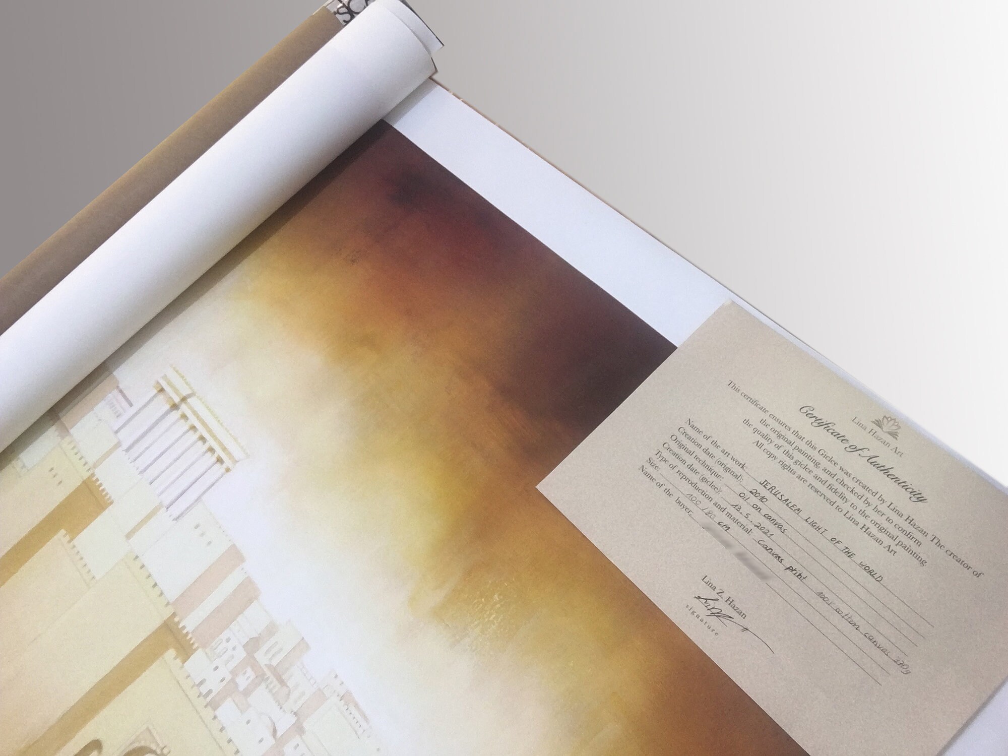 Jerusalem Oil Painting, Bet Hamikdash, Temple in Jerusalem, Luxury ...