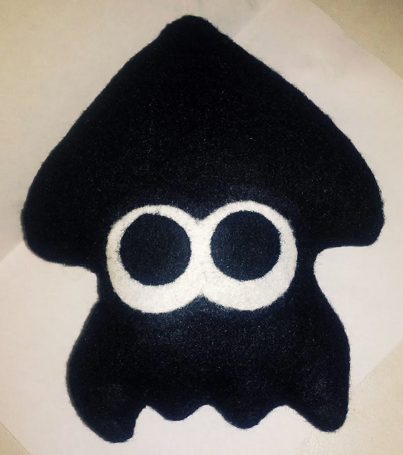 Black Squid inspired by Splatoon | Etsy