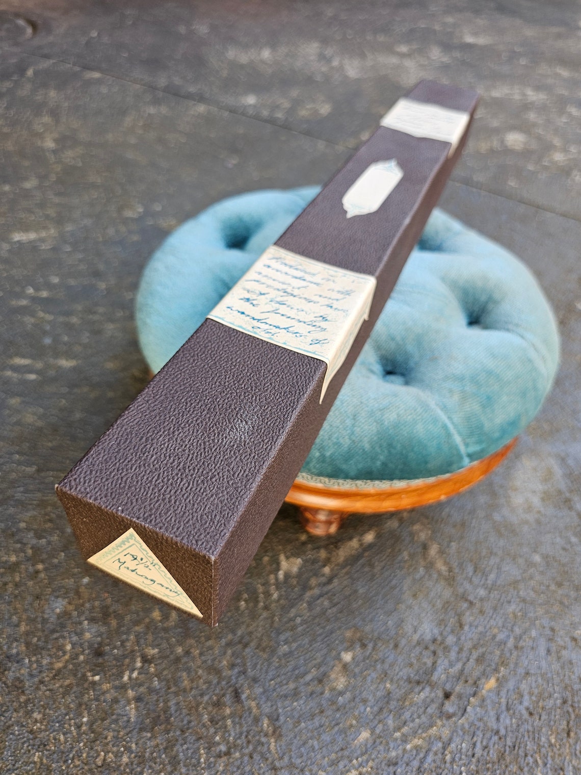 Repurposed Curtain Rod Wand: 14 1/2 Mahogany, Essence of Hinkypunk, in ...