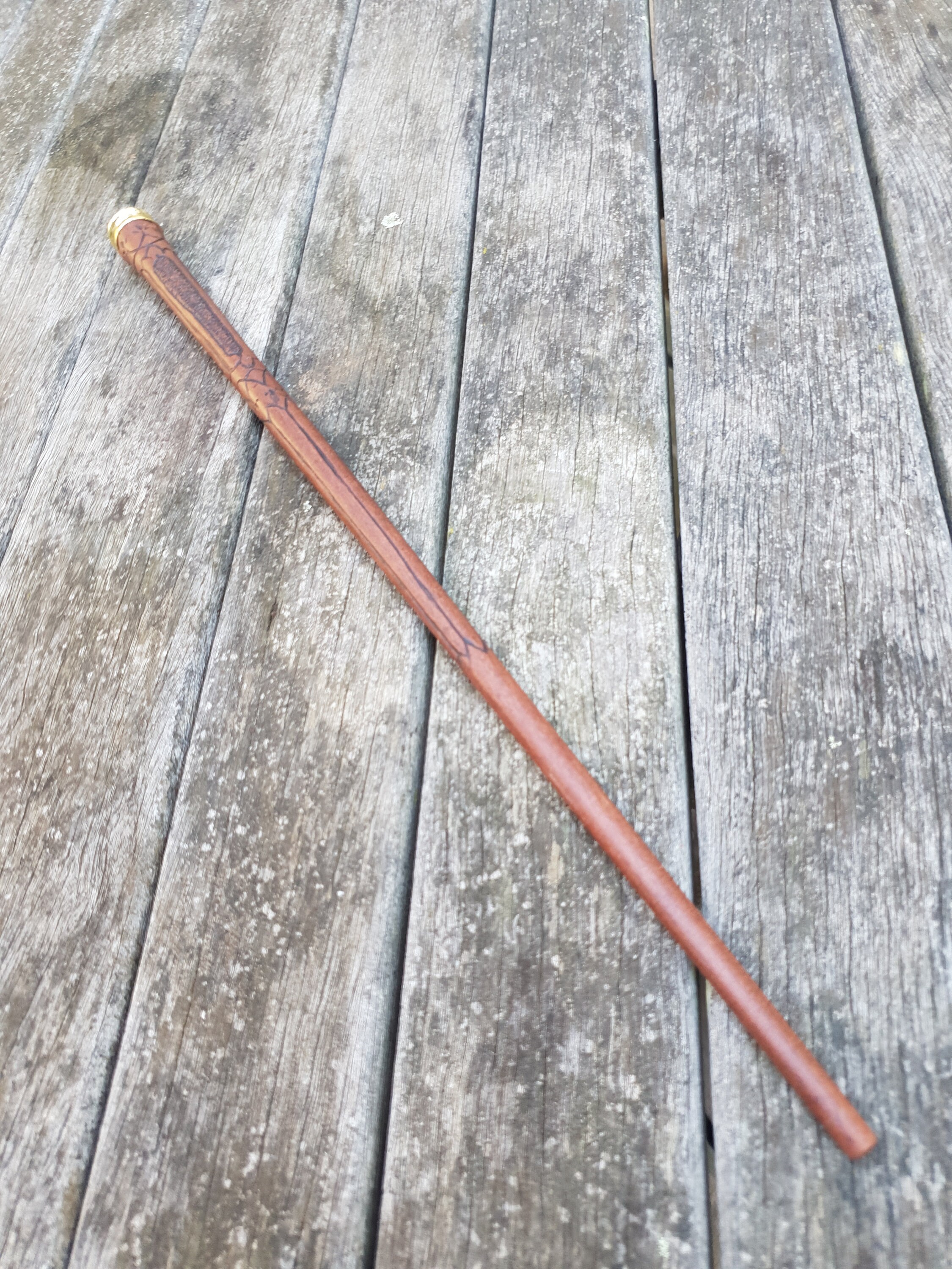 Brass Pommel Wand: 16 Tasmanian Oak Demiguise Hair Core - Etsy