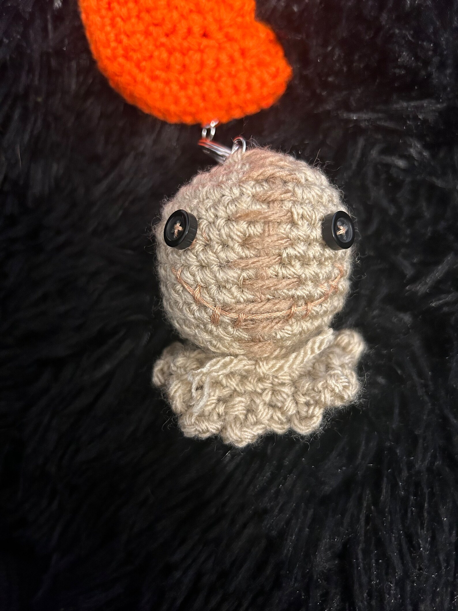Crochet Trick r Treat Keychain - Etsy