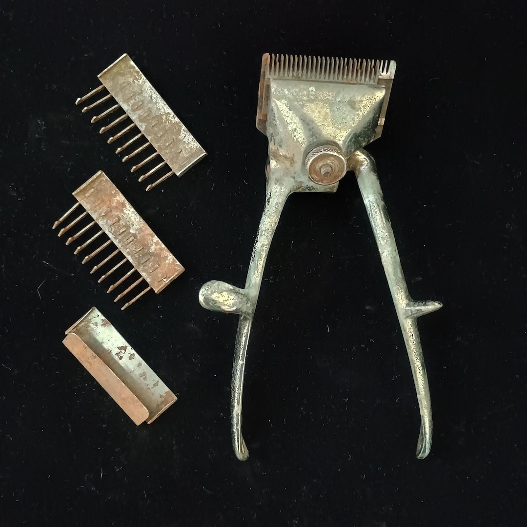 Vintage Barber Set, 1950's Hair Clippers, Expreso Solingen, Men's ...