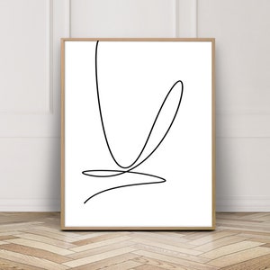 Line Drawing Print Minimalist Poster Minimalist Art Line - Etsy