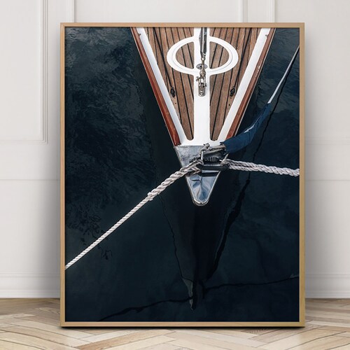 Boat Photography Sailing Art Sail Boat Print Poster | Etsy