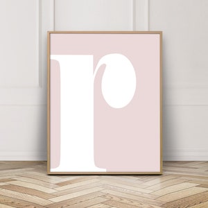 R Poster Alphabet Letter Print Extra Large Letters for - Etsy