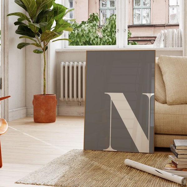 Monogram Letter N - Etsy