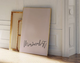 Hustle, Dictionary Print, Modern Wall Art, Scandi Print, Typography ...