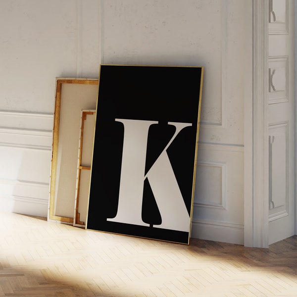 Letter K Sign - Etsy