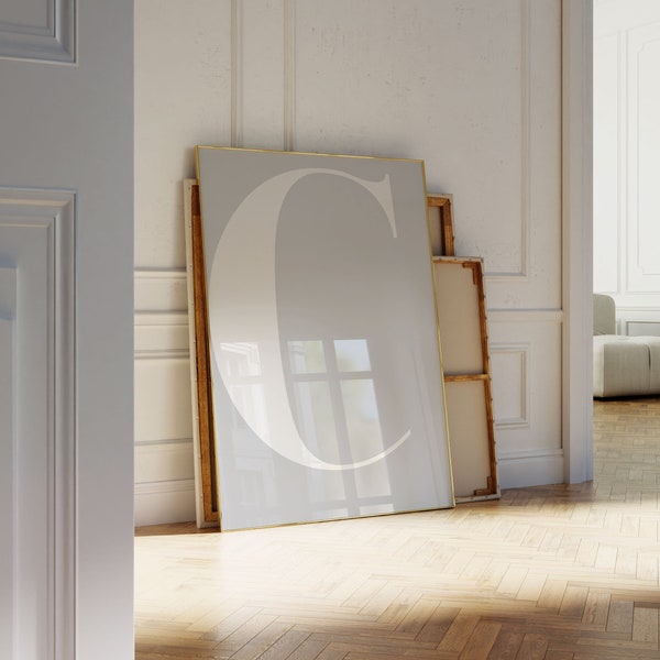 Letter C Print - Etsy