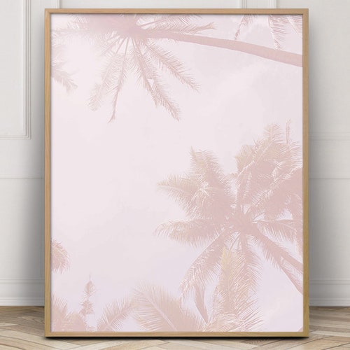 Pastel Pink Wall Art Blush Pink Prints Pale Pastel Poster - Etsy