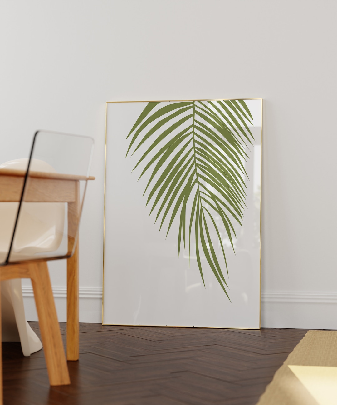 Palm Leaf Print, Palm Tree Print, Botanical Print, Leaf Print, Tropical ...